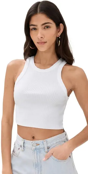 AGOLDE Cropped Bailey Tank
