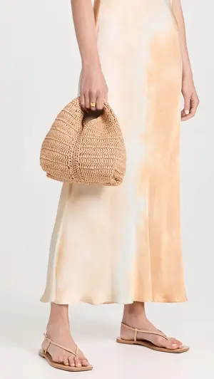 A.L.C. Simone Raffia Bag - Desert Palm