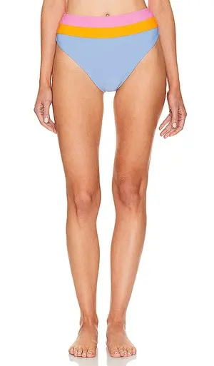 Beach Riot Heidi Bikini Bottom - Daydreamer Colorblock