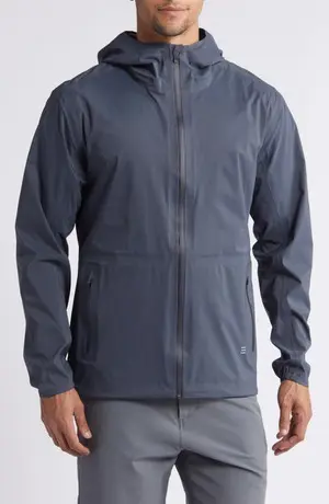FREE FLY Cloudshield Waterproof Hooded Rain Jacket - Storm Cloud