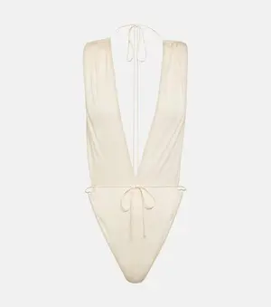 Saint Laurent Halterneck Bodysuit