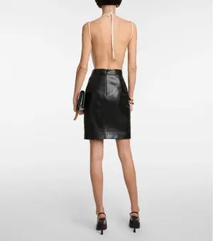 Saint Laurent Halterneck Bodysuit