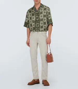 Etro Straight Leg Jeans - White