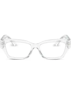 Dolce & Gabbana Rectangle-frame Glasses - Neutrals