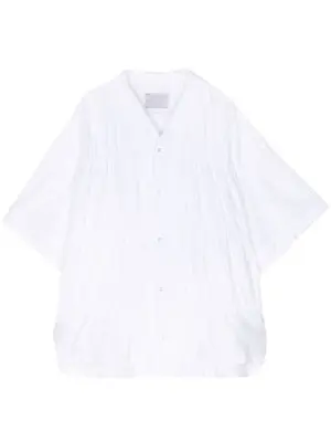 Kolor Ruched Poplin Shirt