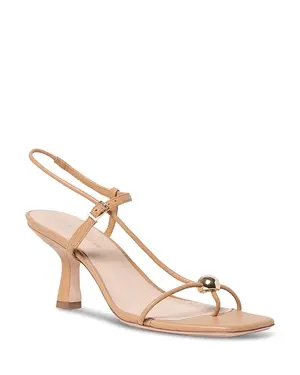 LOEFFLER RANDALL Embellished High Heel Sandals - Dune