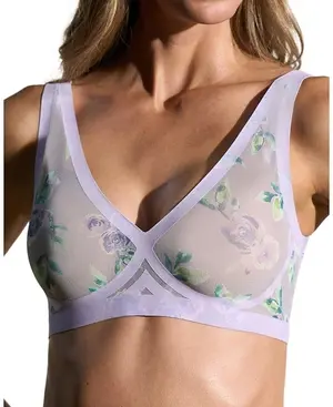 EBY Sheer Bralette Bouquet