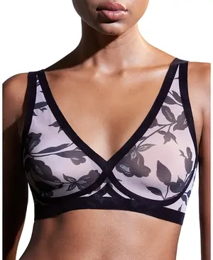 EBY Sheer Bralette Onyx