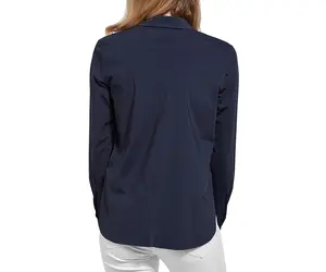 Lyssé Slim Button-up Shirt - True Navy