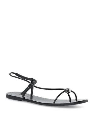 LOEFFLER RANDALL Strappy Thong Sandals - Black
