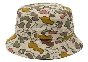 HUMAN MADE X Kaws Camo Bucket Hat