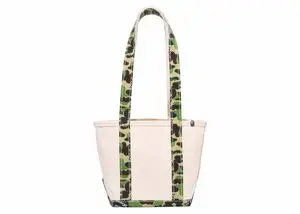 A BATHING APE X Saint Mxxxxxx Small Tote Bag - Ivory
