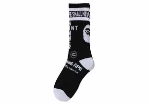 A BATHING APE X Saint Mxxxxxx Socks