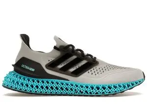 Adidas Ultra 4dfwd Sneakers - Wonder Silver/core Black/lucid Cyan