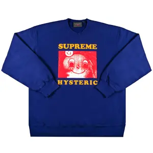 Supreme X Hysteric Glamour Crewneck - Blue