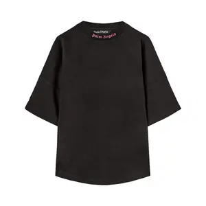 Palm Angels Doubled Logo T-shirt - Black