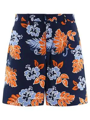 Maison Kitsuné Resort Shorts - Blue