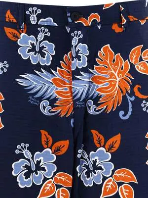Maison Kitsuné Resort Shorts - Blue
