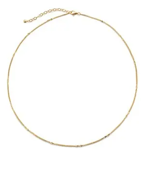 Monica Vinader Curb Twist Chain Necklace - Gold