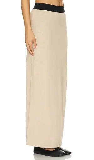 LOVERS AND FRIENDS Tammy Maxi Skirt - Light Beige