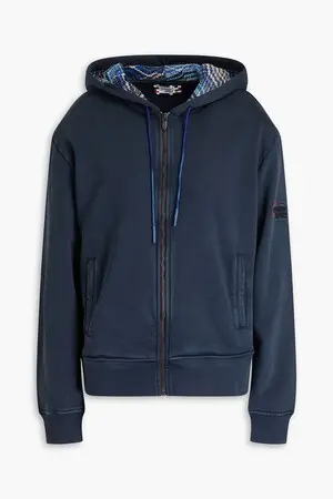 Missoni Cotton-fleece Zip-up Hoodie