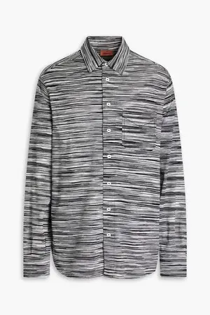 Missoni Spacedyed Cottonjersey Shirt Black