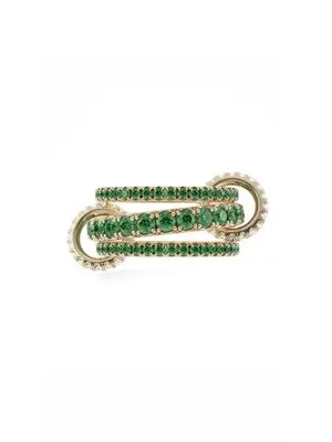 SPINELLI KILCOLLIN Isla Gold Emerald Diamond Ring