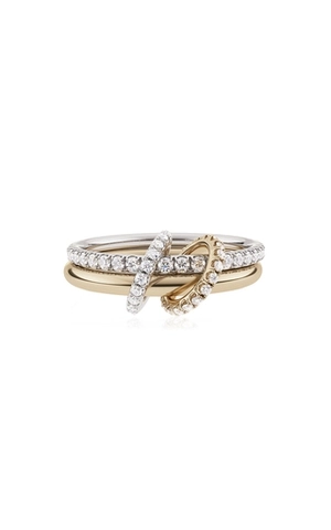 SPINELLI KILCOLLIN Ceres 18k Yellow And White Diamond Ring