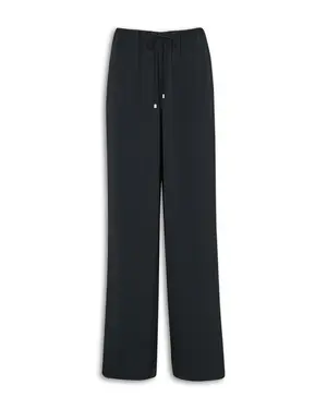 Whistles Clara Wide Leg Trousers - Black