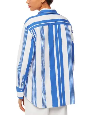 Whistles Painted Stripe Oversized Shirt
