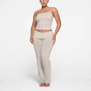 SKIMS Cotton Jersey Tube Top Stone