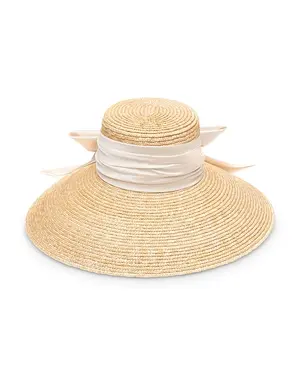 EUGENIA KIM Mirabel Wide Brim Straw Hat
