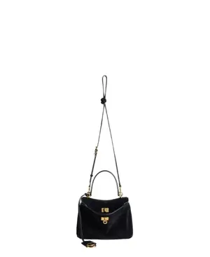 Balenciaga Mini Rodeo Handbag - Black/gold