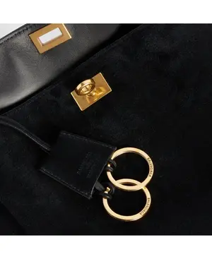 Balenciaga Mini Rodeo Handbag - Black/gold
