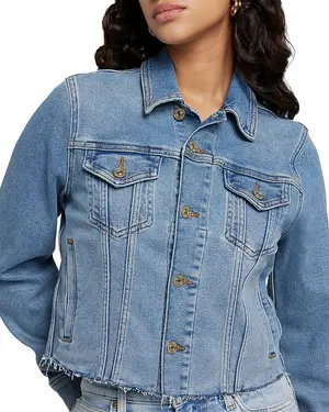 7 For All Mankind Denim Trucker Jacket - Love Soul