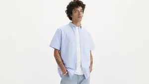 LEVI'S Short Sleeve Authentic Button-down Shirt - Allure