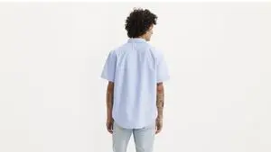 LEVI'S Short Sleeve Authentic Button-down Shirt - Allure