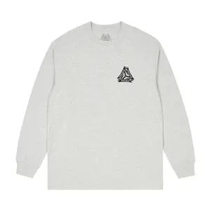 PALACE Tribal Tri Long Sleeve - Grey