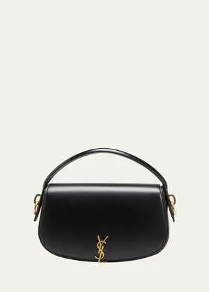 Saint Laurent Flap Crossbody Bag - Black
