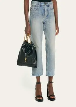 Saint Laurent Jamie 4.3 Pochon Shoulder Bag - Black