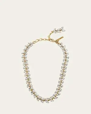 Oscar De La Renta Leaf Necklace