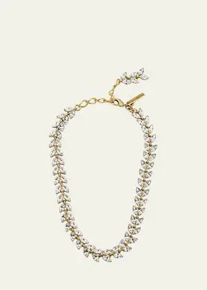 Oscar De La Renta Leaf Necklace