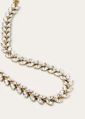 Oscar De La Renta Leaf Necklace