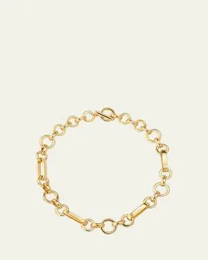 BEN-AMUN Olivia Chain Link Necklace - Gold