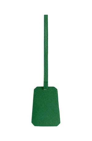 MAISON DE SABRE Leather Luggage Tag - Emerald Green