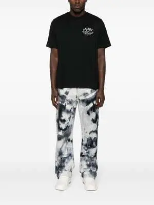 Amiri Arts District Logo-print Cotton T-shirt - Black