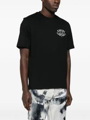 Amiri Arts District Logo-print Cotton T-shirt - Black