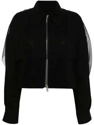 Undercover Layered Jacket With Logo Patch