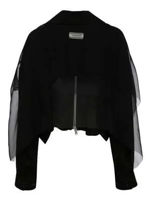 Undercover Layered Jacket With Logo Patch