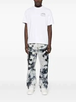 Amiri Logo-print Cotton T-shirt - White